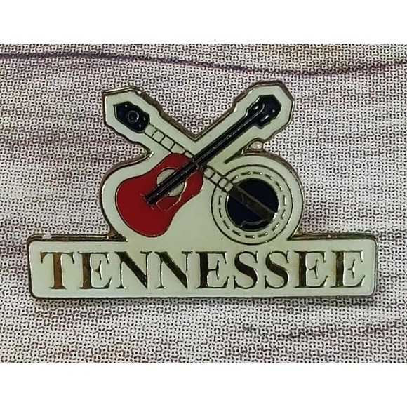 Unbranded | Jewelry | Tennessee Tn Gold Tone Epoxy Enamel Souvenir ...